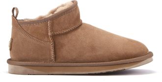 Australia Luxe Gem&uuml;tliche, ultrakurze, taupefarbene Stiefeletten