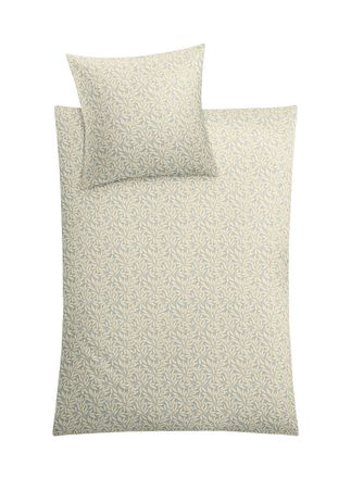 Kleine Wolke Bettw&auml;sche Satin SALVIA Gelb 135 x 200 cm und 80 x 80 cm