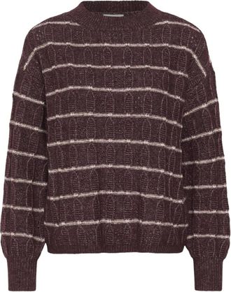 Kaffe Damen, Strickwaren, Braun, 2XLGr&ouml;&szlig;e