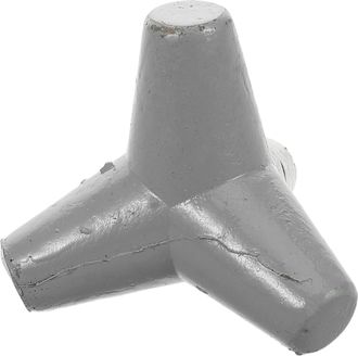 SOLUSTRE Mini Wasserfestes Tetrapoden Betonskulptur Dekor Kompakt Leichtgewichtig Robuster Meeresthema Dekofigur Für Strand Wohnraum Dauerhafte Zementkunstfase