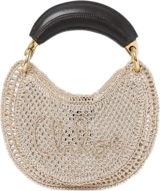 Chlo&eacute; Femme, Sacs, Gris, Taille: ONE Size Mini Sac Hobo Banane d&Eacute;t&eacute;