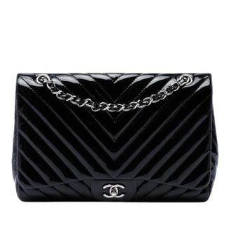 Chanel Pre-owned Vintage Flap Schultertasche - - Pre-owned - Damen - Schwarzk - ONE SIZE