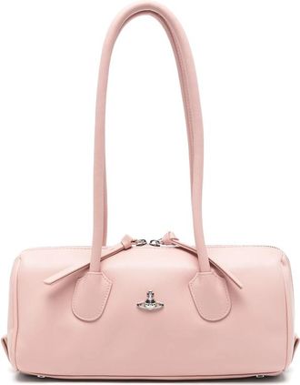 Vivienne Westwood Polly Bowling Orb-plaque Leather Shoulder Bag