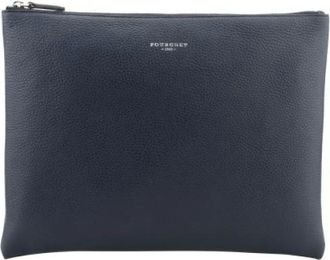 Pourchet Femme, Sacs, Bleu, Taille: ONE Size Corso Large Pouch