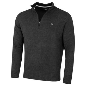 Calvin Klein Golf Herren Baumwollpullover - Kohlesport - XXXXXL