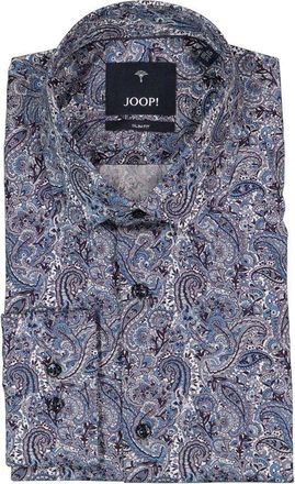 Joop Herren Hemd blau Baumwolle
