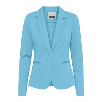 Ichi Ichi, Femme, Vestes, Bleu, Taille: 36 FR Blazer Ihkate