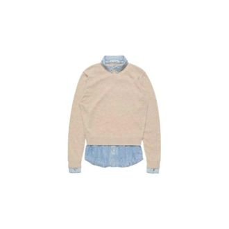 Acne Studios Damen, Strickwaren, Beige, XSGr&ouml;&szlig;e