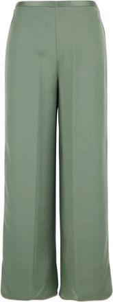 Forte_Forte Femme, Pantalons, Vert, Taille: 36 FR Pantalon Large