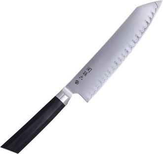 Kai Seki Magoroku Kaname Kiritsuke 19,5 cm Klingenl&auml;nge - VGXeos-Stahl aus 3-Lagenstahl geschmiedet 60-62 HRC - Pakkaholzgriff - Made in Japan handgeferti