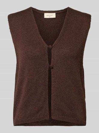 Freequent Strickweste mit Knopfverschluss Modell Grscaliva