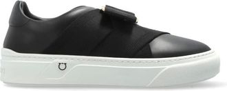 Ferragamo Femme, Chaussures, Noir, Taille: 35 1/2 EU Tropea Baskets