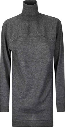 Maison Margiela Robe Courte - Gris Fonc&eacute;