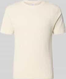 Lindbergh T-Shirt in Jaquard-Strick mit Rundhalsausschnitt