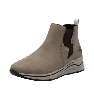 Rieker Damen N9561 Chelsea Boots, beige 64, 37 EU