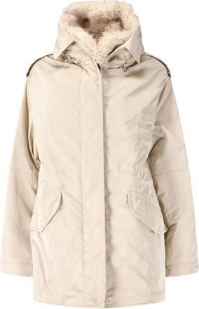 Ermanno Scervino manteau à capuche - Tons neutres