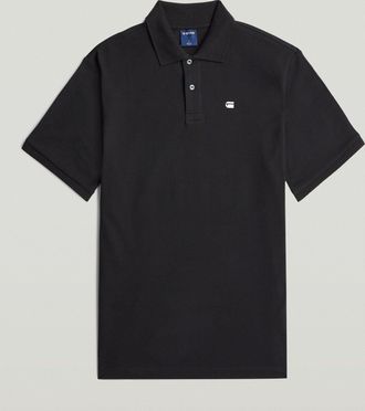 G-Star Oluv Regular Polo - Schwarz - Herren