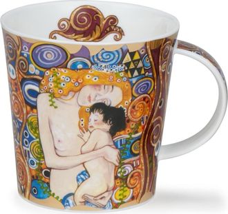 Dunoon Caingorm Belle Epoque Ages Tasse aus feinem Knochenporzellan, 0,48 l, mit 22 Karat Gold-Details