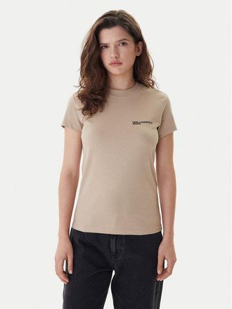 Karl Lagerfeld T-Shirt A1W17004 Gr&uuml;n Slim Fit