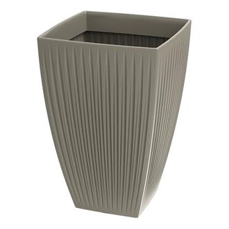 Prosperplast Blumentopf Latia Square HIGH, &Oslash; 40 x 40 cm, Mocca