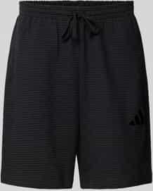 adidas Shorts mit elastischem Bund und Label-Stitching