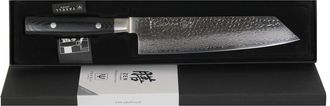 Yaxell 352420 ZEN Damastmesser ZEN - Kiritsuke-Kochmesser Art. 35534-20 cm Klinge - Mikarta Griff, Blacks