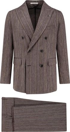 Tagliatore Homme, Costumes, Brun, Taille: XL Blazer Crois&eacute;