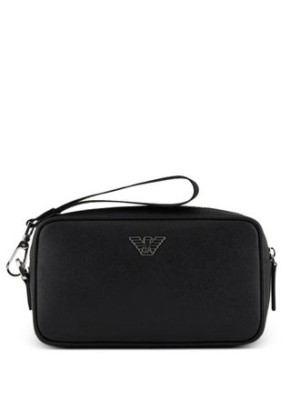 Emporio Armani Trousse de beaut&eacute; avec logo en nylon Emporio Armani