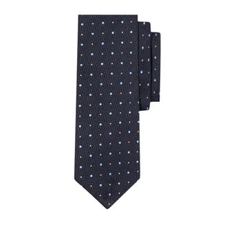 Brooks Brothers Polka Dot Seidenkrawatte - - Accessories - Herren - Blau - ONE SIZE