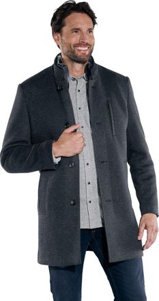 Engbers Herren Herren Mantel mit Inlet, Schwarz, 37537, Schwarz in Gr&ouml;&szlig;e 64