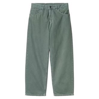 Carhartt Work in Progress Schweres Stone-Dyed Brandon Pant - - Jeans - Herren - Gr&uuml;n - S
