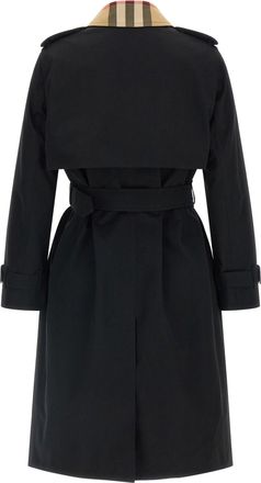 Burberry Sandridge Trench Coat - Black