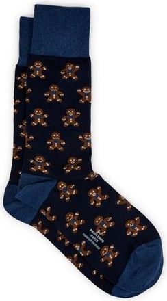 Au Printemps Paris Chaussettes hautes bonhomme pain dépices