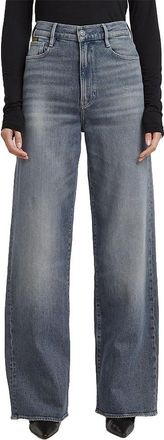 G-Star Womens Deck 2.0 High Loose Jeans, Blau (Worn in Electric Blue D23591-E104-H535), 32W / 32L