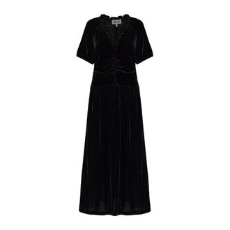 Baum Und Pferdgarten Robe en velours Abelline - Femme - Robes - Noir - Taille: 40 FR