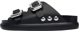 Scholl Femme, Chaussures, Noir, Taille: 40 EU Flora 2 Straps Chunky