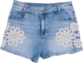 Liu Jo Femme, Shorts, Bleu, Taille: 38 FR Denim Shorts