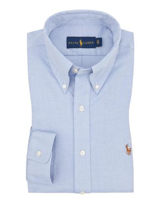 Ralph Lauren Oxford Hemd aus Baumwolle, Custom Fit in