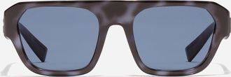 Dolce & Gabbana Dg Crossed Sunglasses - Frau Neuheiten Blue Havana Onesize