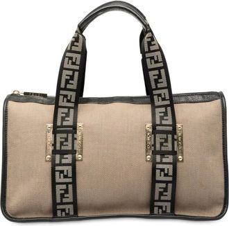 Fendi Crossbody Bags - Canvas Handbag - Gr. unisize - in Braun - f&uuml;r Damen