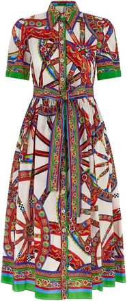 Dolce & Gabbana Robe Au Genou - Multicolore