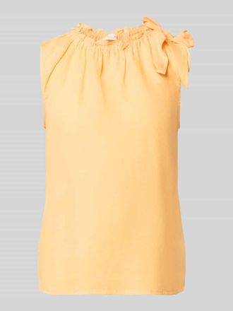 Christian Berg Regular Fit Bluse aus Viskose-Mix mit Leinen-Anteil