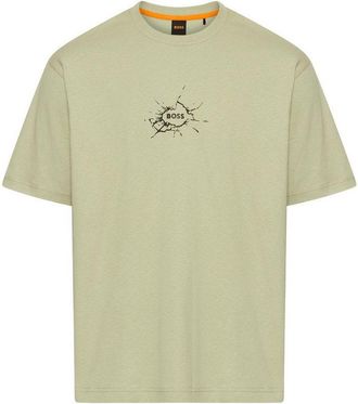 HUGO BOSS T-Shirt Te voyage mit coolem Logo-Druck