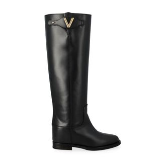 Via Roma 15 Schwarze Smonica stilvolle Schuhe - - Shoes - Damen - Schwarzk - 40 EU