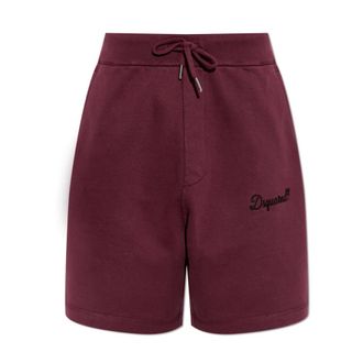 Dsquared2 Homme, Shorts, Rouge, Taille: XL Shorts Logo