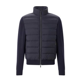 Moorer Gesteppte Daunenjacke - - Jackets - Herren - Blau - 3XL