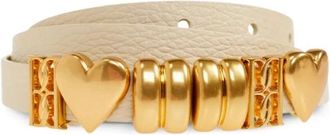 By Malene Birger Femme, Accessoires, Blanc, Taille: ONE Size Ounlas Leather Belt