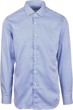 Xacus Homme, Chemises, Bleu, Taille: XL Chemise en Coton