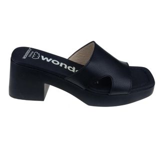 Wonders Elegante Damensandalen mit Pastellmuster - - Shoes - Damen - Schwarzk - 35 EU