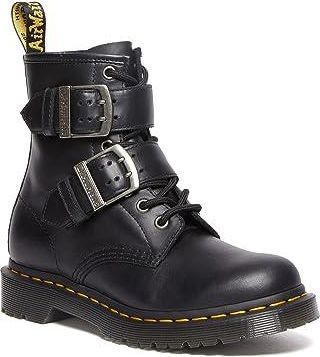 Dr. Martens 1460 Bottes unisexes pour adulte, Noir Classic Pull Up, 37 EU